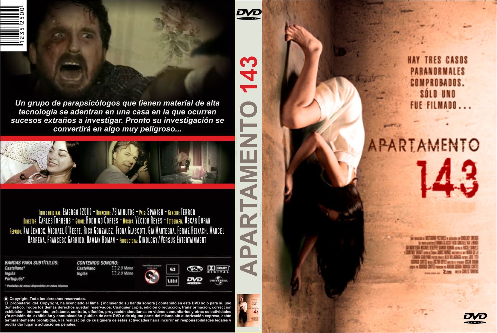 TODO DVD FULL: Apartamento 143 (Apartment 143)